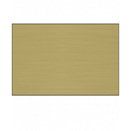 AlumaMark Satin Brass .020" Aluminum Sheet