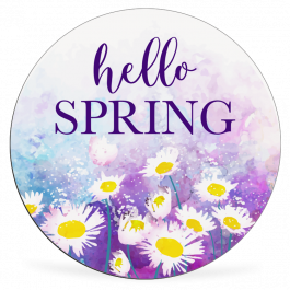 Unisub White Sublimation Hardboard 12" Rounds