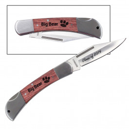 LaserBits Rosewood Gentleman's Knife