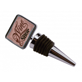 Bottle Stopper with Square Insert