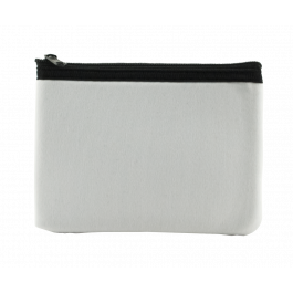 White Zippered Pouch - Pack of 10