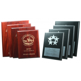 Sculpted Edge Wood Plaque