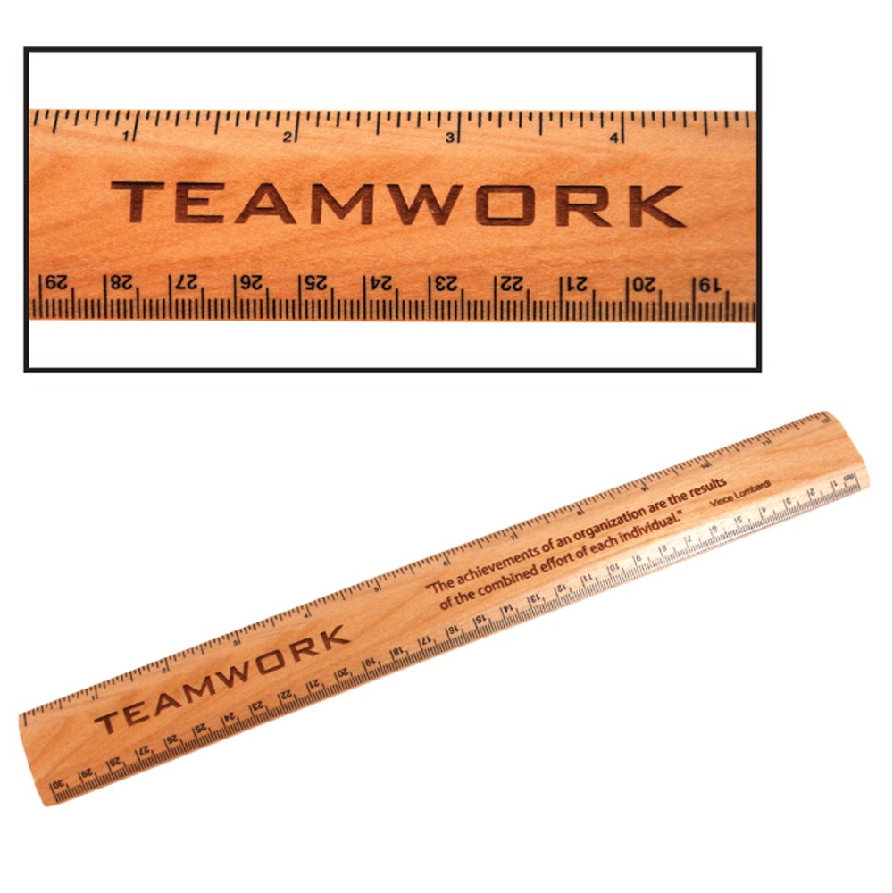 LaserBits 1 3 8 X 12 Maple Ruler