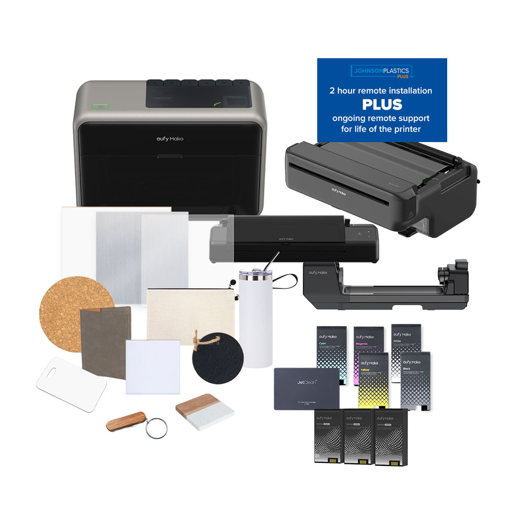 eufyMake E1 Direct-to-Object 3D Texture Desktop UV Printer and Bundles ...
